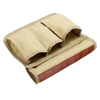 Chair Armrest Organizer, Outdoor Chair Arm Rest Magazines Bag, Beige ...