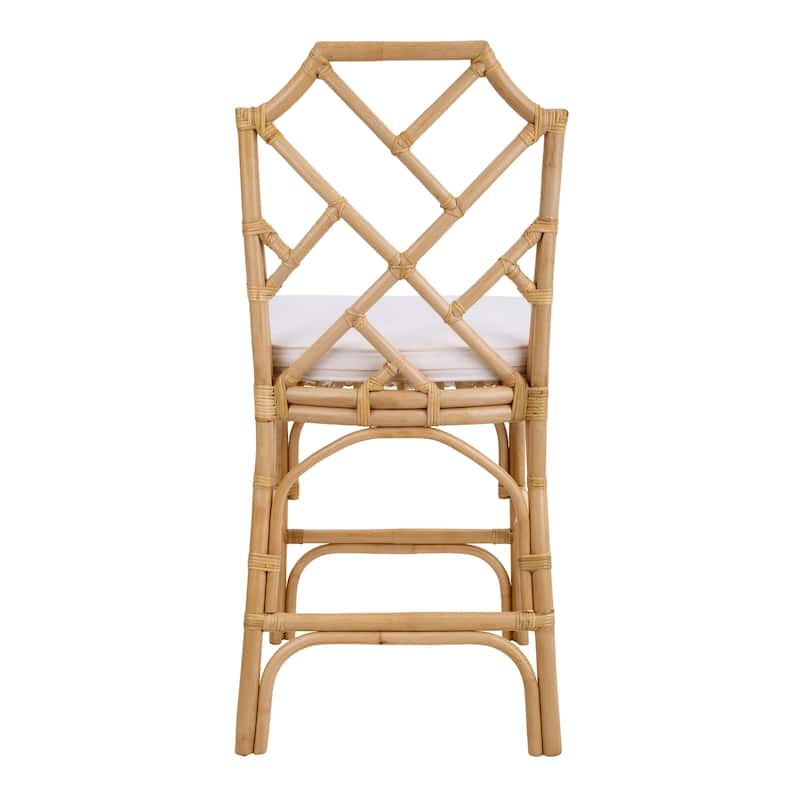 NPD Furniture Kara Rattan Counter Stool (Set of 2) - Overstock - 32171873