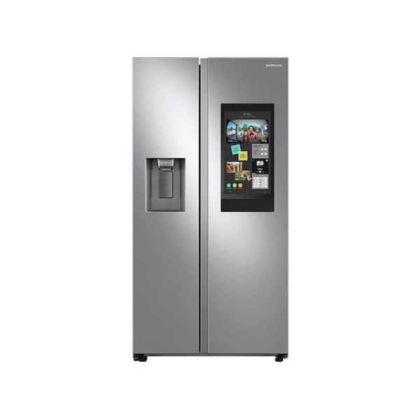 Samsung 22 cu. ft. Counter Depth Side-by-Side Refrigerator with Touch ...