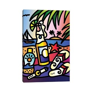 iCanvas "Beer Thirty" by Lisa Lopuck Canvas Print - Bed Bath & Beyond ...
