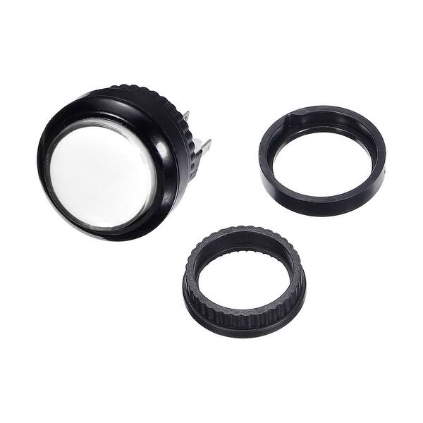 Starts Arcade Buttons ABS Micro Switch for Arcade Machine DC 12V White ...