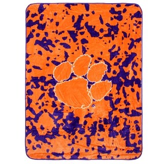 Clemson Tigers Throw Blanket / Bedspread 63" x 86" - Bed Bath & Beyond ...