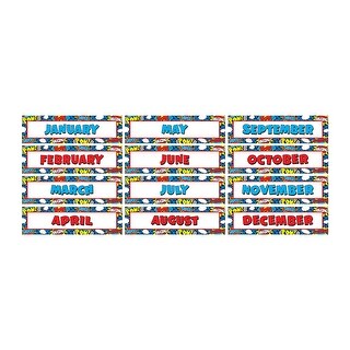 Superhero Monthly Headliners - Bed Bath & Beyond - 17106675