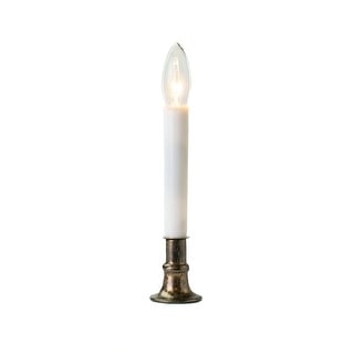 Lighted LED Window Candles with Timer - 9" - Bronze Finish - Set of 4 ...