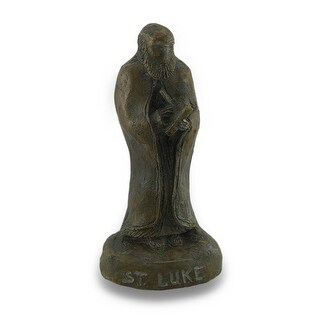 Saint Luke Patron Saint of Physician and Surgeons Statue Wall Hanging ...