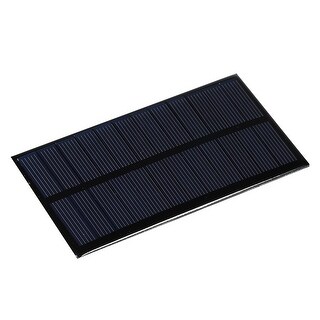 Mini Solar Panel Cell 6V 140mA 0.84W 110mm x 60mm for DIY Project Pack ...