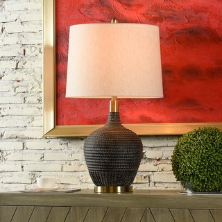 StyleCraft Transitional Table Lamp - Birdseed - Light Oatmeal Shade ...
