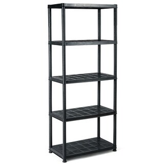5-Tier Storage Shelving Freestanding Heavy Duty Rack - Bed Bath ...