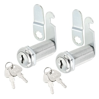 Cam Lock 1-1/2" Fits Up to 1-3/8" Thick Panel Keyed Different Zinc ...