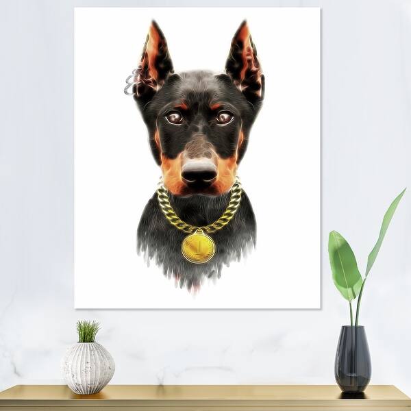 doberman cartoon