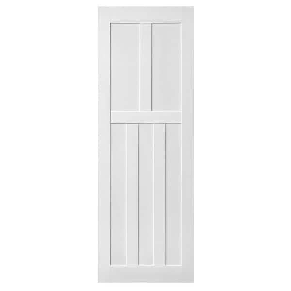 30" x 80" Five Panel Wood Primed Standard Door Slab - Bed Bath & Beyond ...