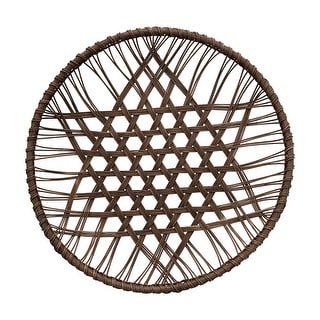 Hand-Woven Rattan Open Weave Basket - 100% Rattan - Bed Bath & Beyond ...