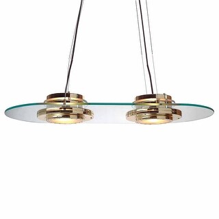 Elegant Kitchen Halogen Ceiling Pendulum Hung Double Lights Bright ...
