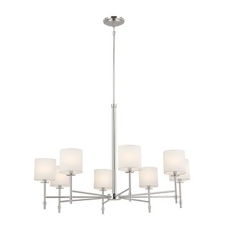 Kichler Lighting Ali 8-Light Polished Nickel Chandelier - 38.75 - Bed ...