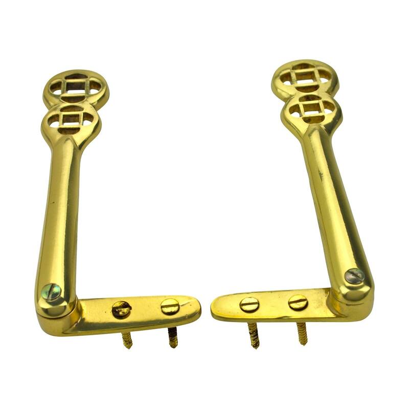 Solid Cast Brass Decorative Stair Carpet Runner Holder Clips PVD Finish ...