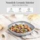 Granitestone Ceraluxe Pots and Pans Set 20 Piece Ceramic Nonstick ...
