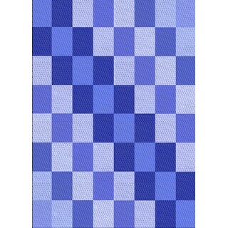 Ahgly Company Machine Washable Transitional Day Sky Blue Area Rugs ...