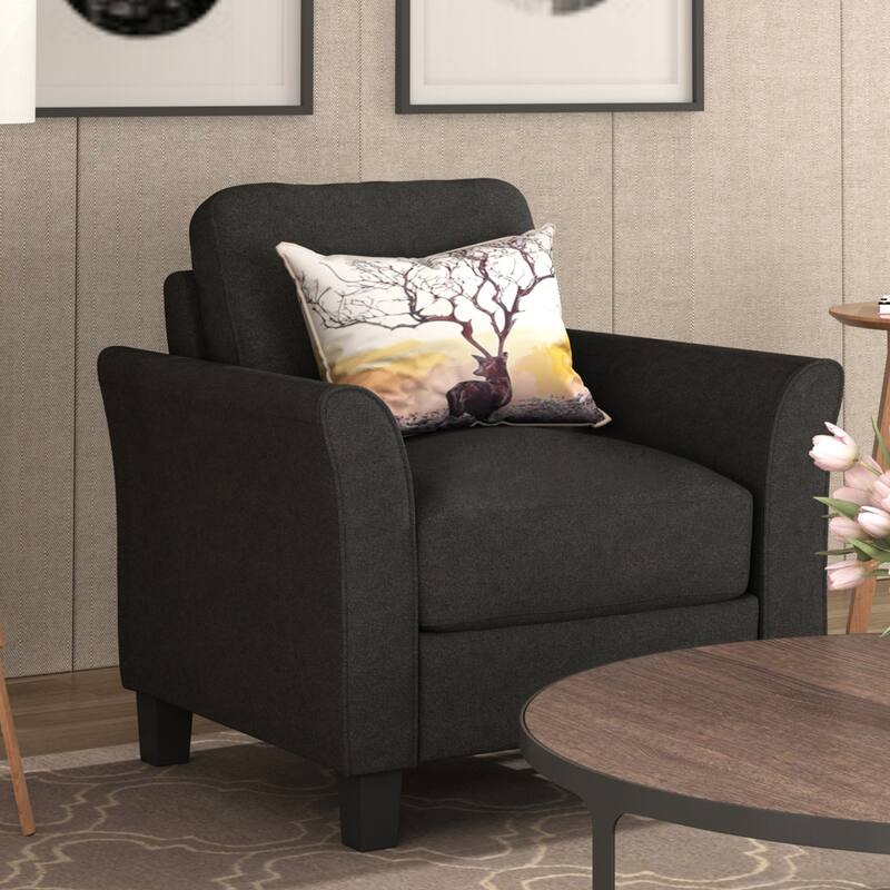 Living Room Furniture Armrest Single Sofa - Overstock - 35747223