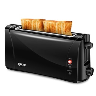 Long Slot Toaster 2 Slice Best Toaster 2 Slice Wide Slot, Vintage Black ...