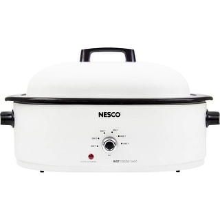 Nesco MWR18-14 Roaster Oven, 18 Quart, White - Bed Bath & Beyond - 40766619