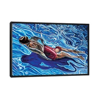 iCanvas "Acqua XVI" by Paolo Terdich Framed Canvas Print - Bed Bath ...