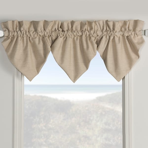Linen Natural valance - Bed Bath & Beyond - 31730773
