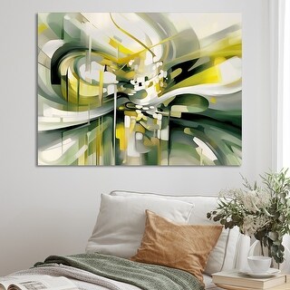 Designart "Dynamic Waveforms II" Scandinavian Wall Art - Bed Bath ...