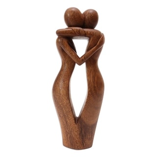 Novica Handmade Magic Moment Wood Statuette - Bed Bath & Beyond - 36133868