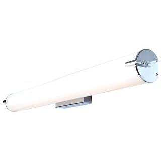 Access Lighting Tube Single Light 36-3/4" Wide Integrated LED Bath Bar ...