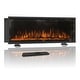 Clihome 50"-72" Recessed Wall-mounted Freestanding Electric Fireplace ...