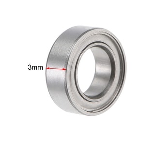 SMR95ZZ Stainless Steel Ball Bearing 5x9x3mm Shielded MR95ZZ Bearings ...