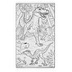 Dinosaur Kids Room Decor Allosaurus Coloring Rug For Playroom Kids ...