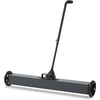 36'' Rolling Magnetic Sweeper with Wheels, 50 Lbs Capacity Rolling ...