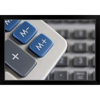 "Mathematical symbols on a calculator and a computer keyboard" Black ...