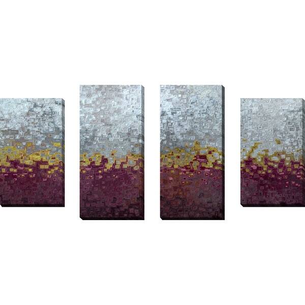 "Revelation 1 18 Your Living God" Print on Canvas Set of 4 - Bed Bath ...