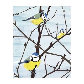 Blue Tit Birds Illustrations Animals Cute Nature Art Print/Poster - Bed ...