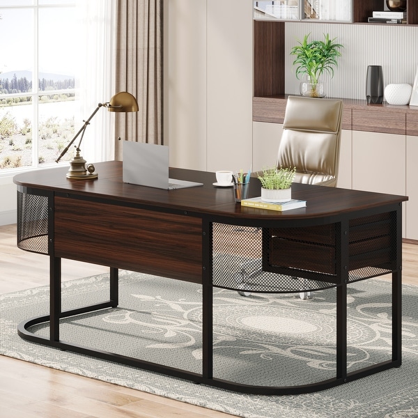 63 Inch Executive Office Desk - Bed Bath & Beyond - 38344387