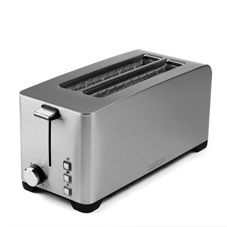 ET1817 Long Slot 4 Slice Toaster - Silver - Bed Bath & Beyond - 36689493