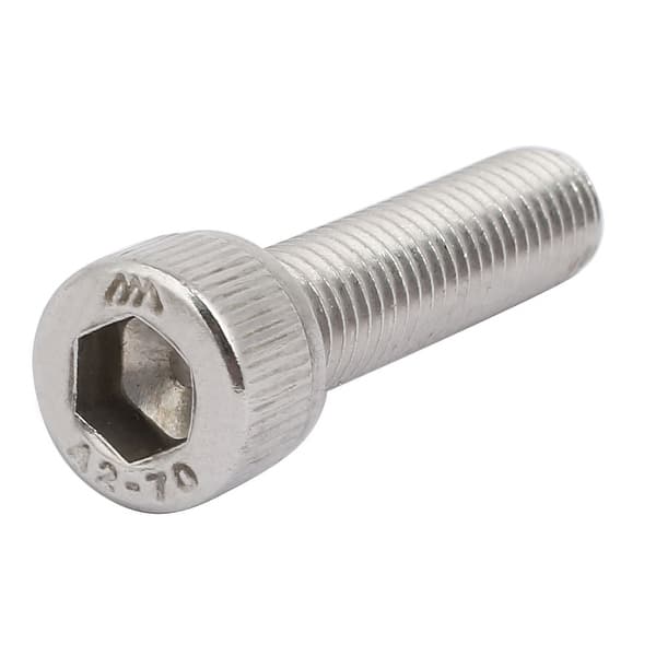 M10x40mm 304 Stainless Steel Left Hand Thread Hex Socket Head Cap Screw ...