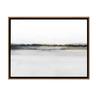 Stratton Home Decor Neutral Abstract Landscape Framed Canvas Wall Art ...