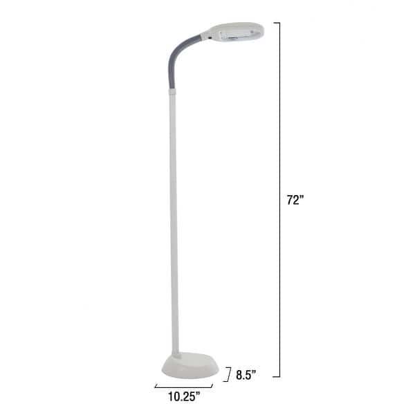 Adjustable Floor Lamp - 6ft Full Spectrum Natural Sunlight Lamp with ...