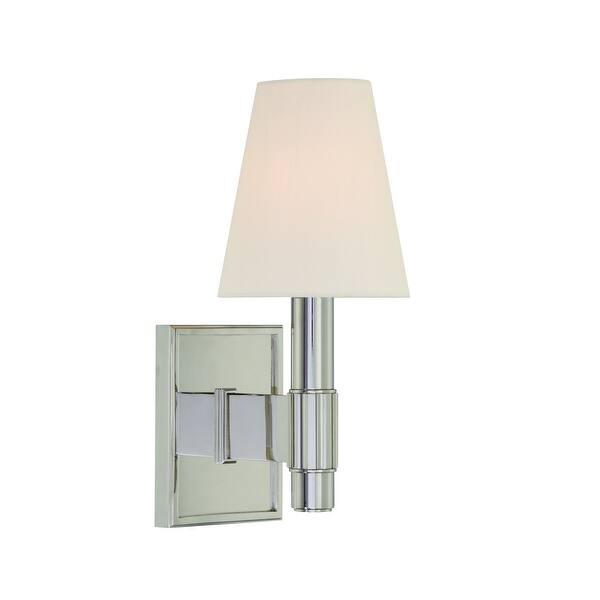Hudson Valley Lighting Single Light Up Lighting Wallchiere Sconce with ...