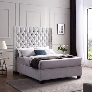 Homylin Full / Double Tufted Standard Bed - Bed Bath & Beyond - 36253699