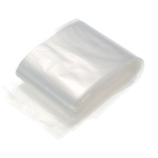 Clear Flat Open Poly Bags PE Retail Pouches 5.5 Mil 4x19.5 in 100pcs ...