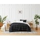 Urban Grid Oversized Comforter Set - Bed Bath & Beyond - 37684378