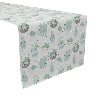 Fabric Textile Products, Inc. Table Runner, 100% Cotton, 16x108 ...