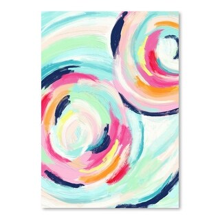 Americanflat - Colorful Circles by Lisa Nohren - 16"x20" Poster Art ...