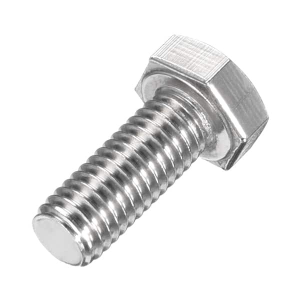 M8 x 20mm Stainless Steel Hex Head Left Hand Screw Bolts Fastener 2pcs ...