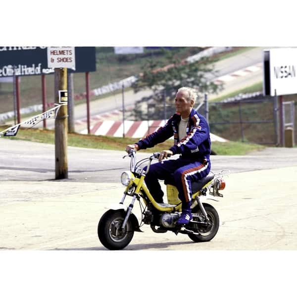 Paul Newman riding a motorcycle Photo Print - Bed Bath & Beyond - 25372076