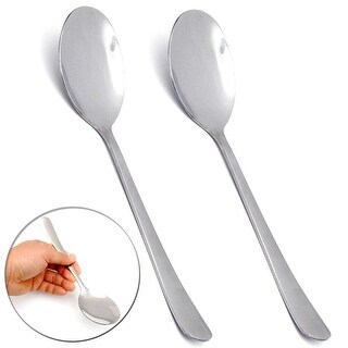 8.5" Stainless Steel Serving Spoons for Buffet - Bed Bath & Beyond ...